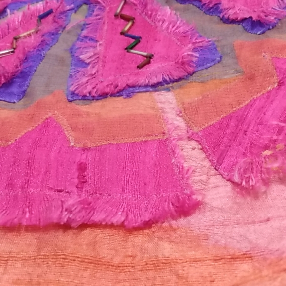 Patchington | Jackets & Coats | Vtg Patchington Patch Silk Craft Jacket ...